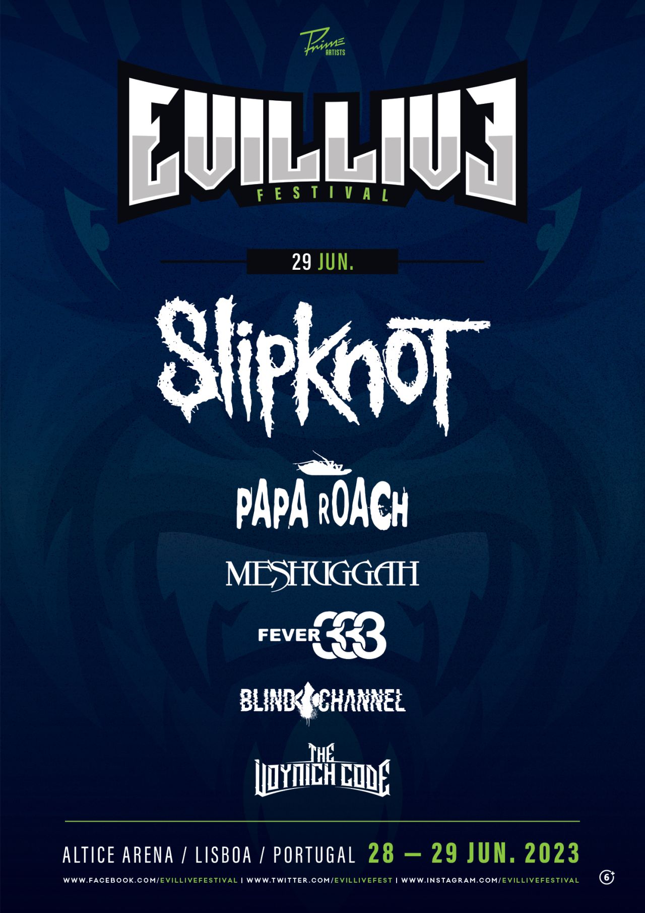 EVIL LIVE FESTIVAL: Anuncia alteração no cartaz • LOUD!